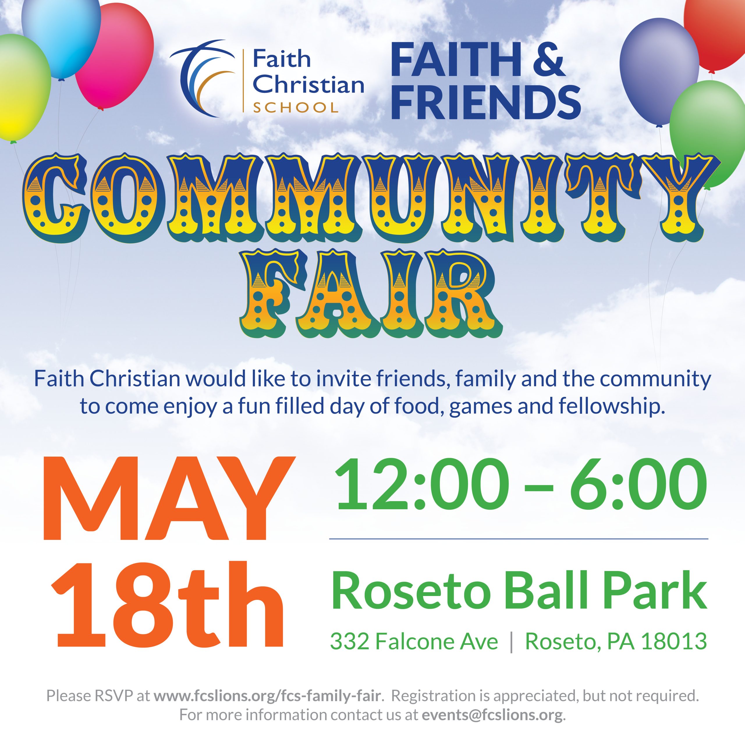 FCS Family Fair – Faith Christian School